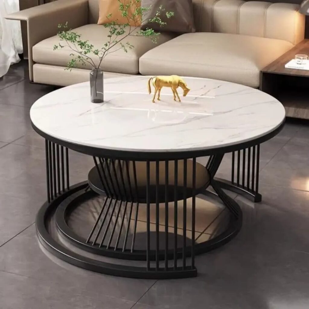 Double Round coffee Table (XY-T126) - eako
